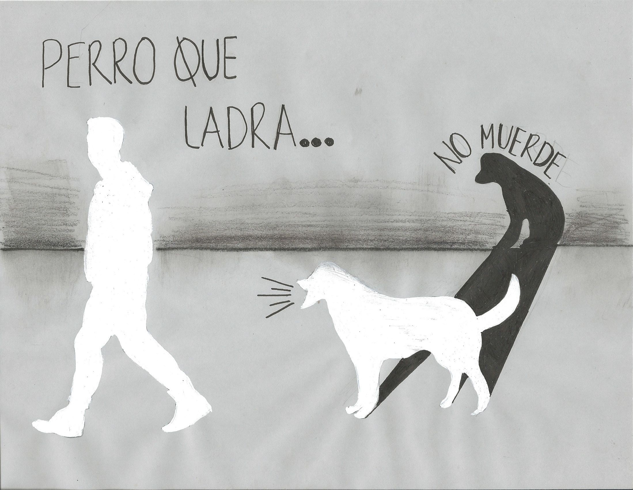 2026🐶🐕🐕‍🦺🐩 Significado de 【 Perro que ladra no muerde